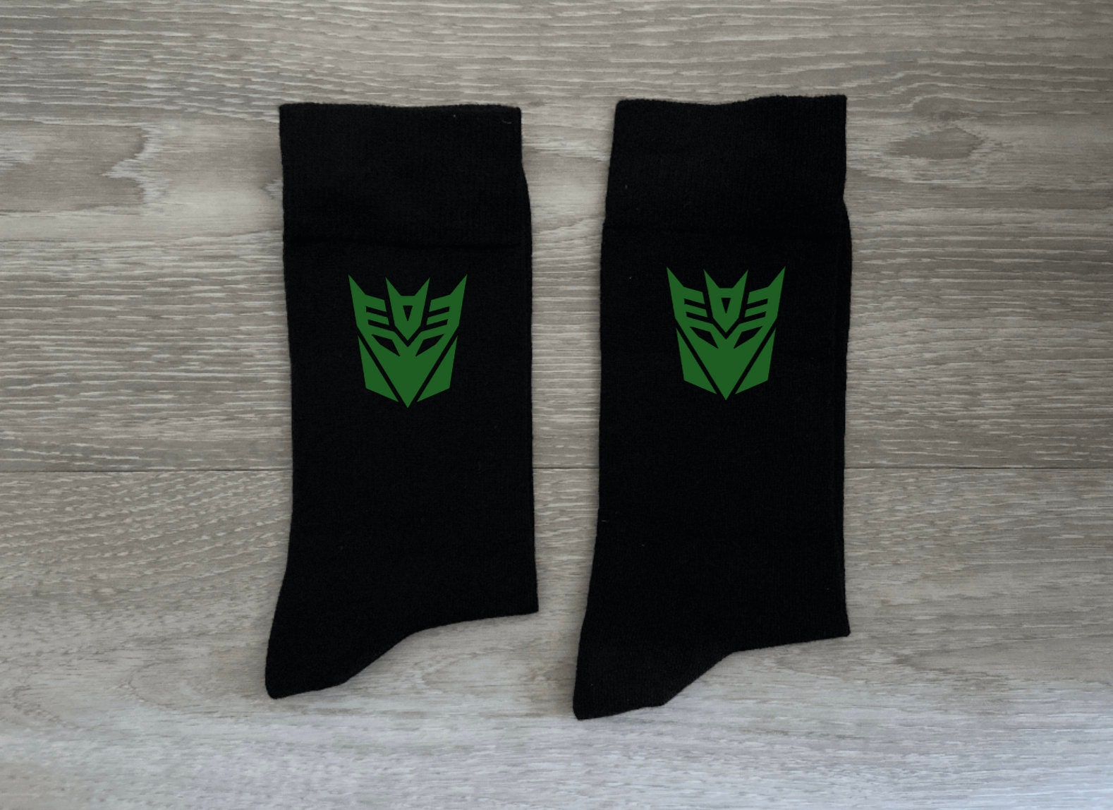 Decepticon Transformers Logo Gift Socks - Etsy