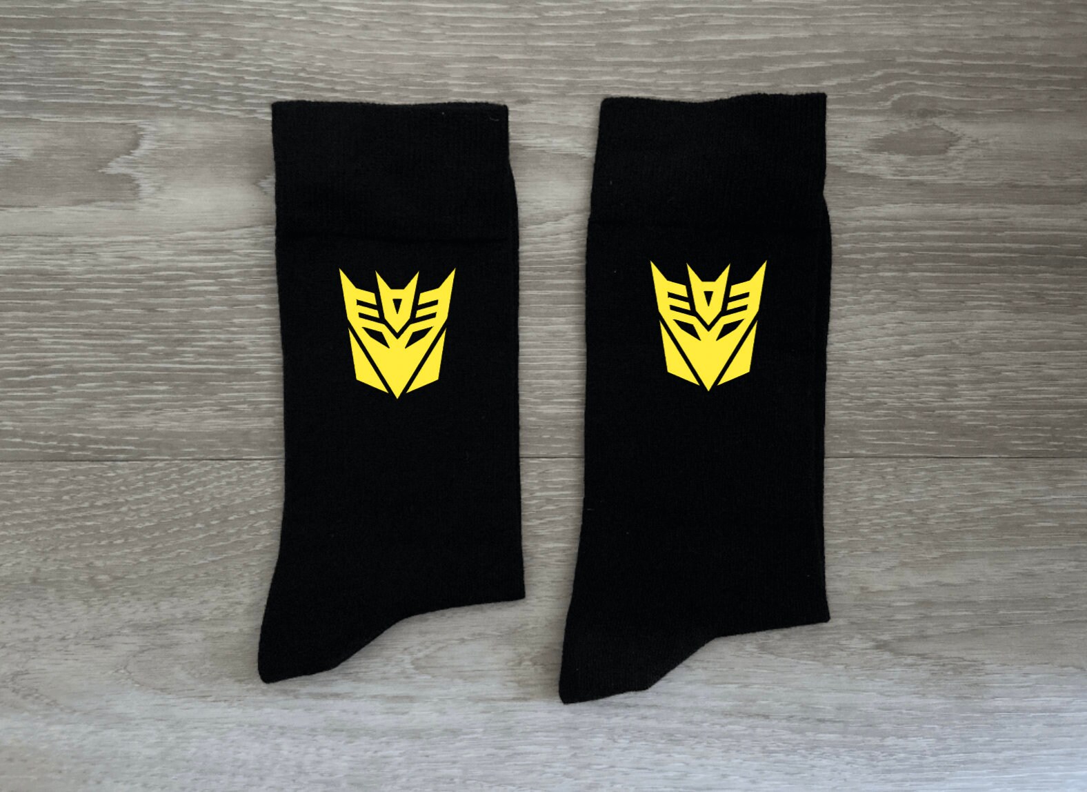 Decepticon Transformers Logo Gift Socks - Etsy
