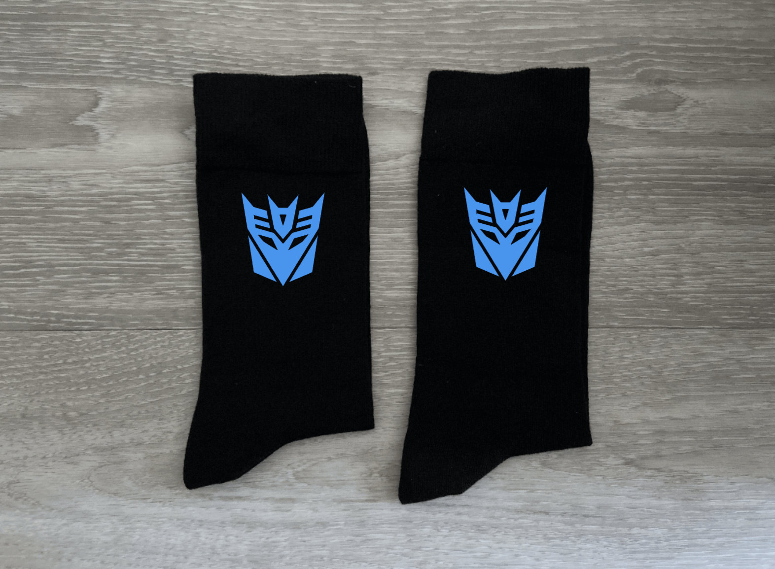 Decepticon Transformers Logo Gift Socks - Etsy