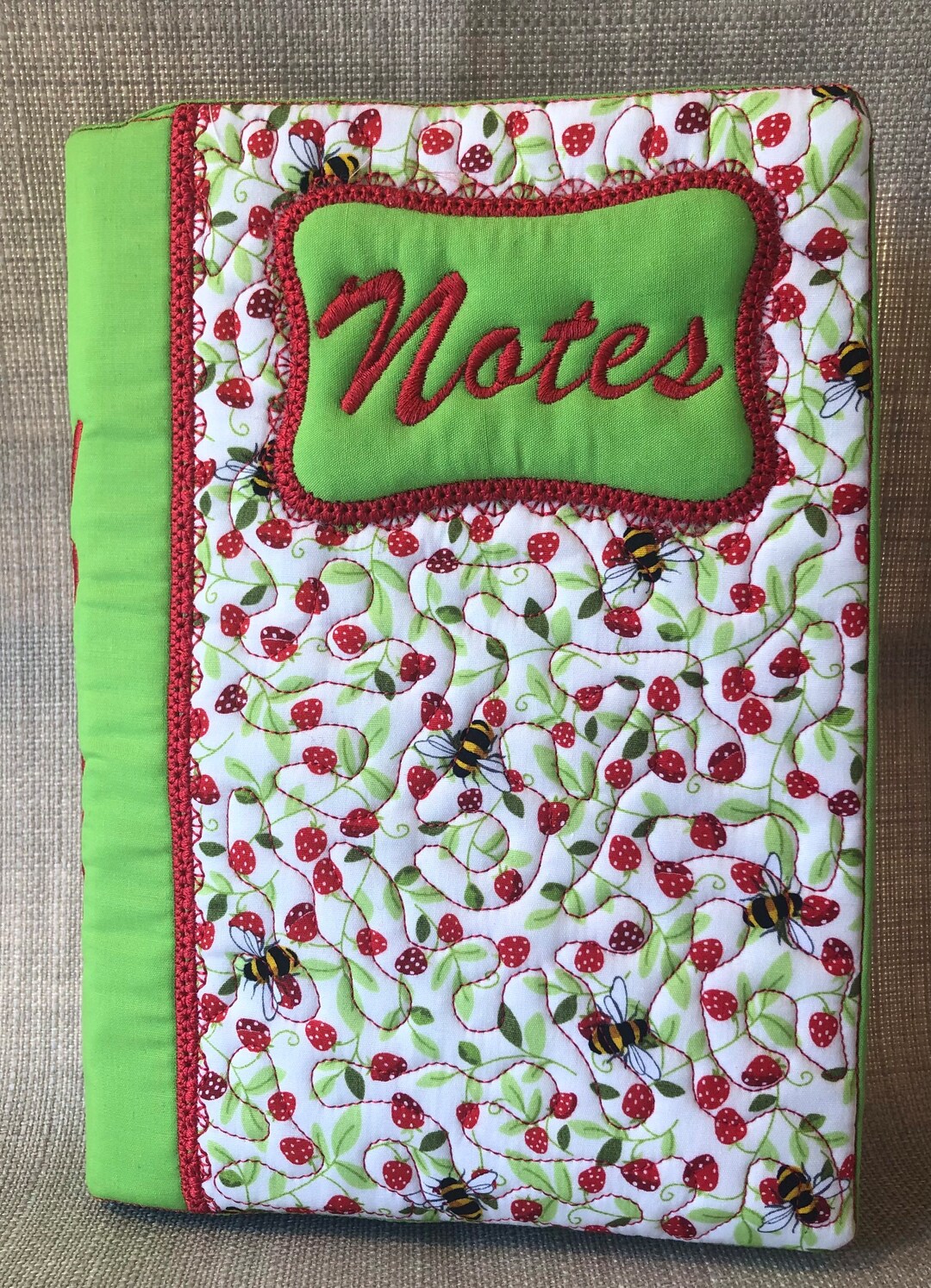 Reusable Notebook Cover A5 Size. Bee Background. - Etsy