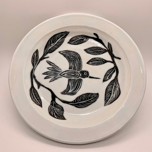Ceramic Bird Plates - Etsy