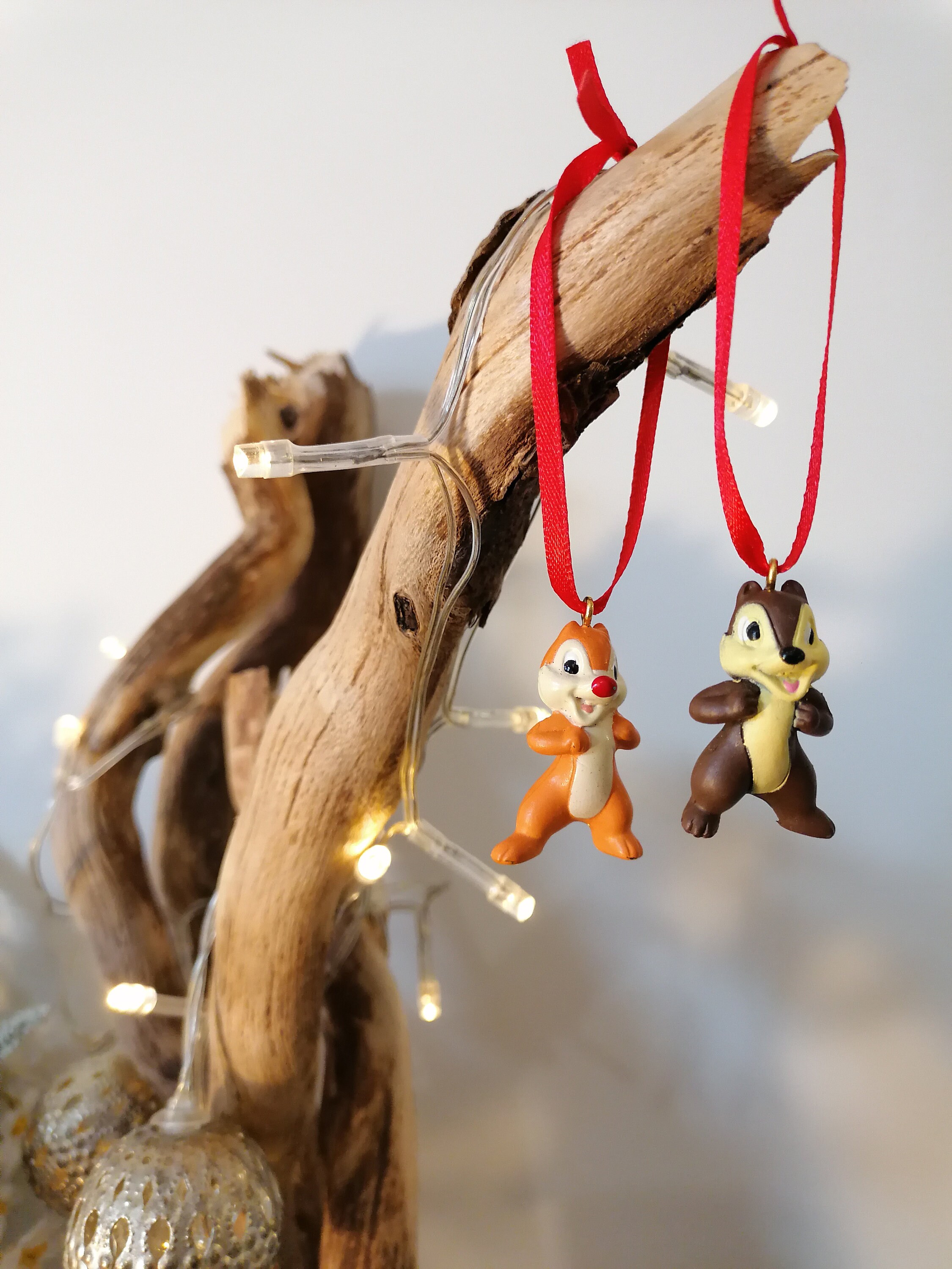 Disney Mickey Mouse, Chipmunks Chip and Dale Christmas Decoration ...