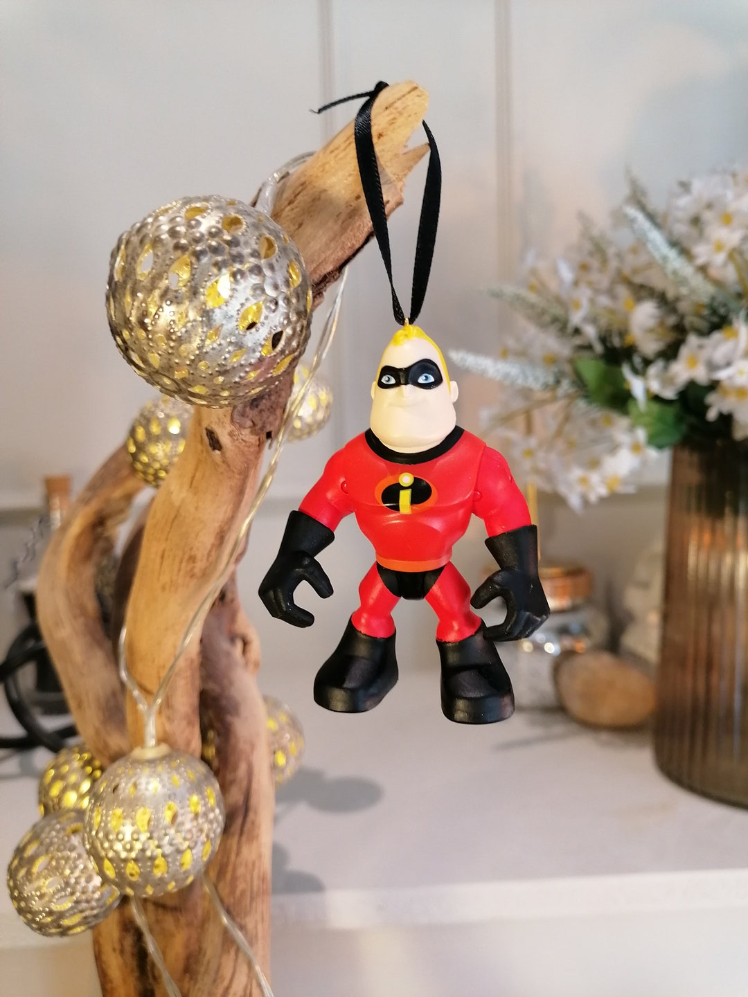 Disney the Incredibles Christmas Decoration Figure, Ornament Bauble ...