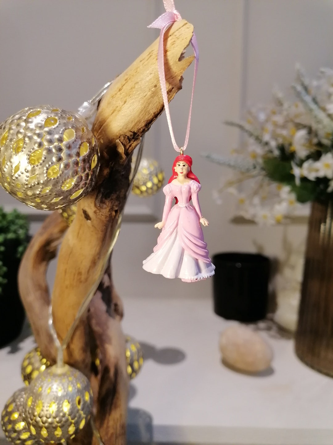 Disney Little Mermaid Ariel Christmas Decoration Figure, Ornament ...