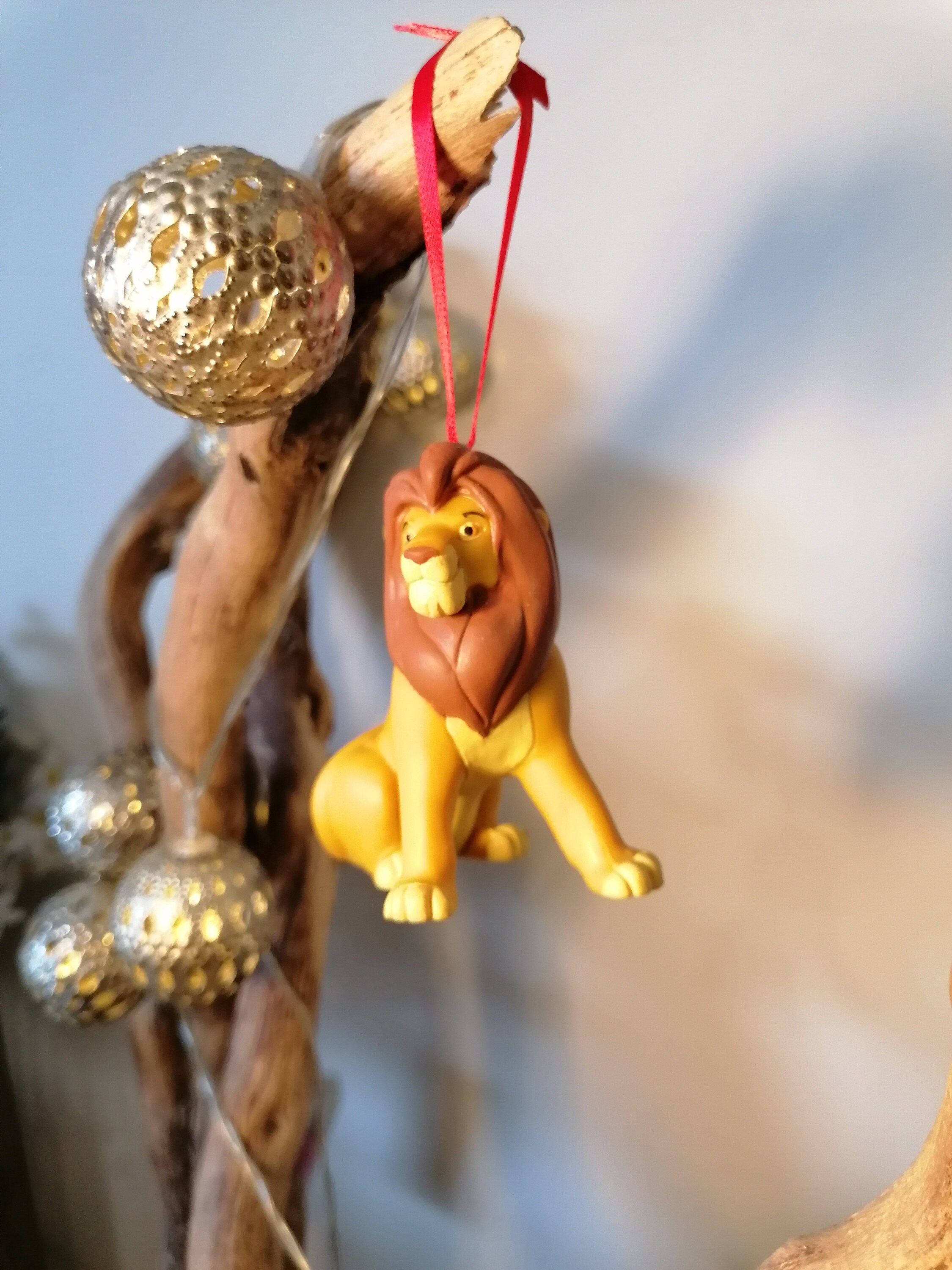 Disney Lion King Simba Christmas Decoration Figure Hanging - Etsy