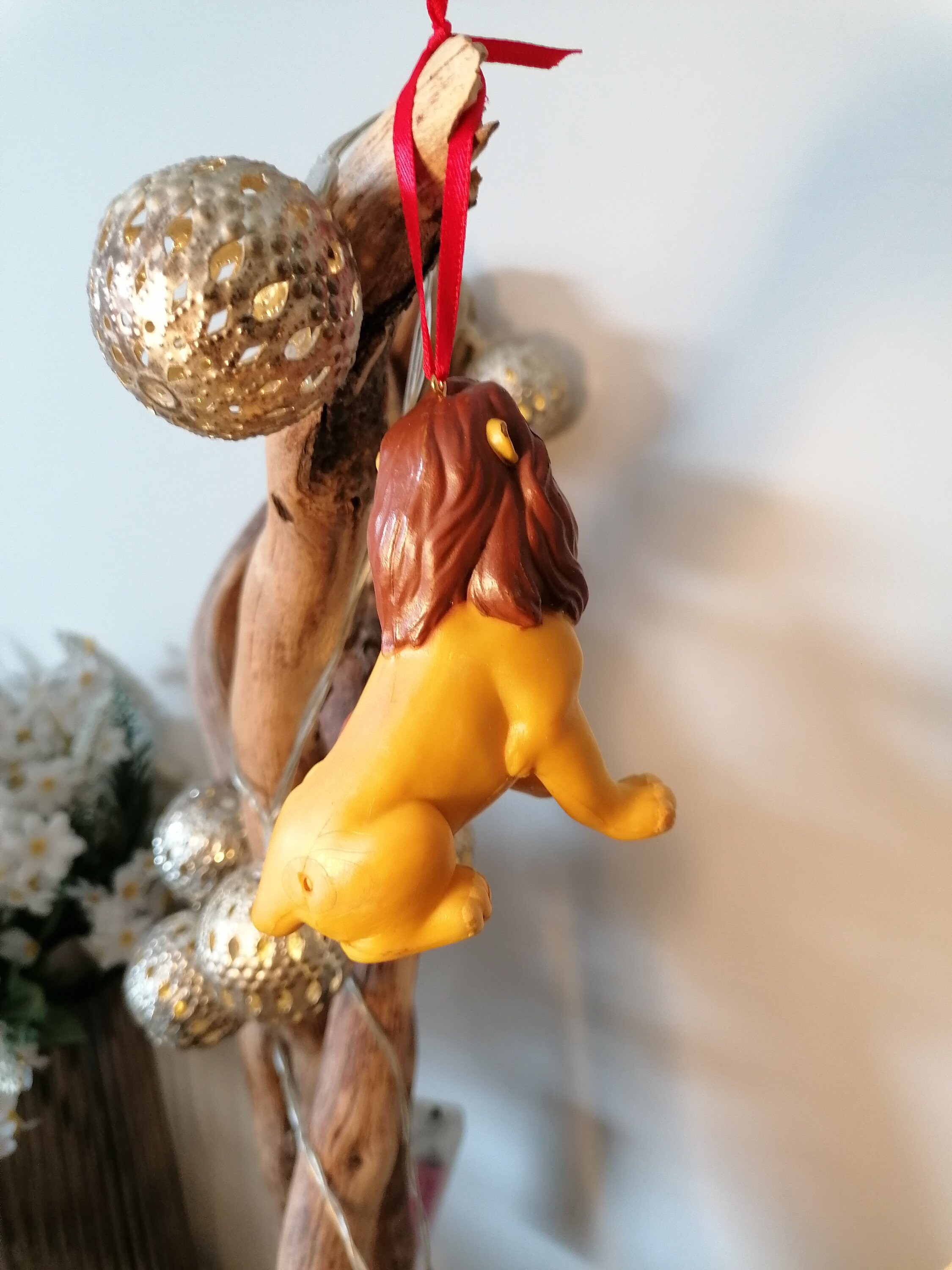Disney Lion King Simba Christmas Decoration Figure Hanging - Etsy