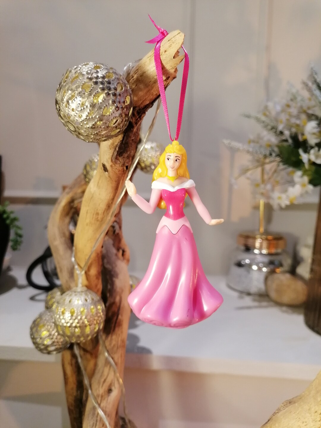 Disney Sleeping Beauty Aurora Christmas Decoration Figure, Ornament ...