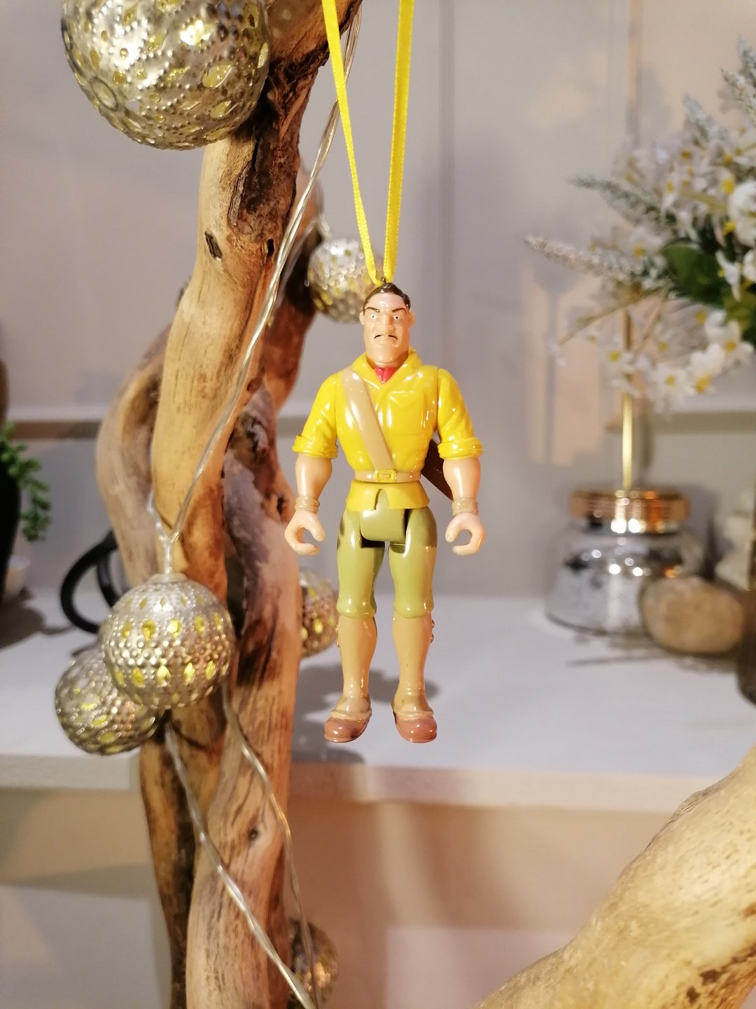 Disney Tarzan Clayton Christmas Decoration Figure, Ornament Bauble ...