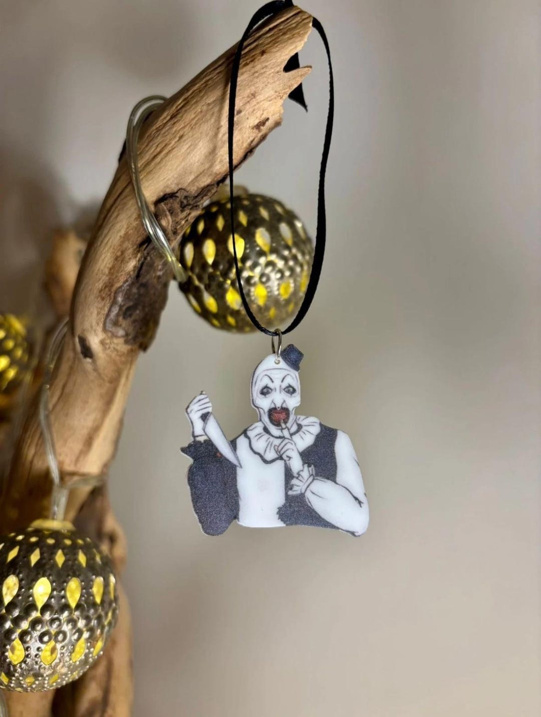 Terrifier Art the Clown Christmas Decoration Figure, Halloween, Horror ...