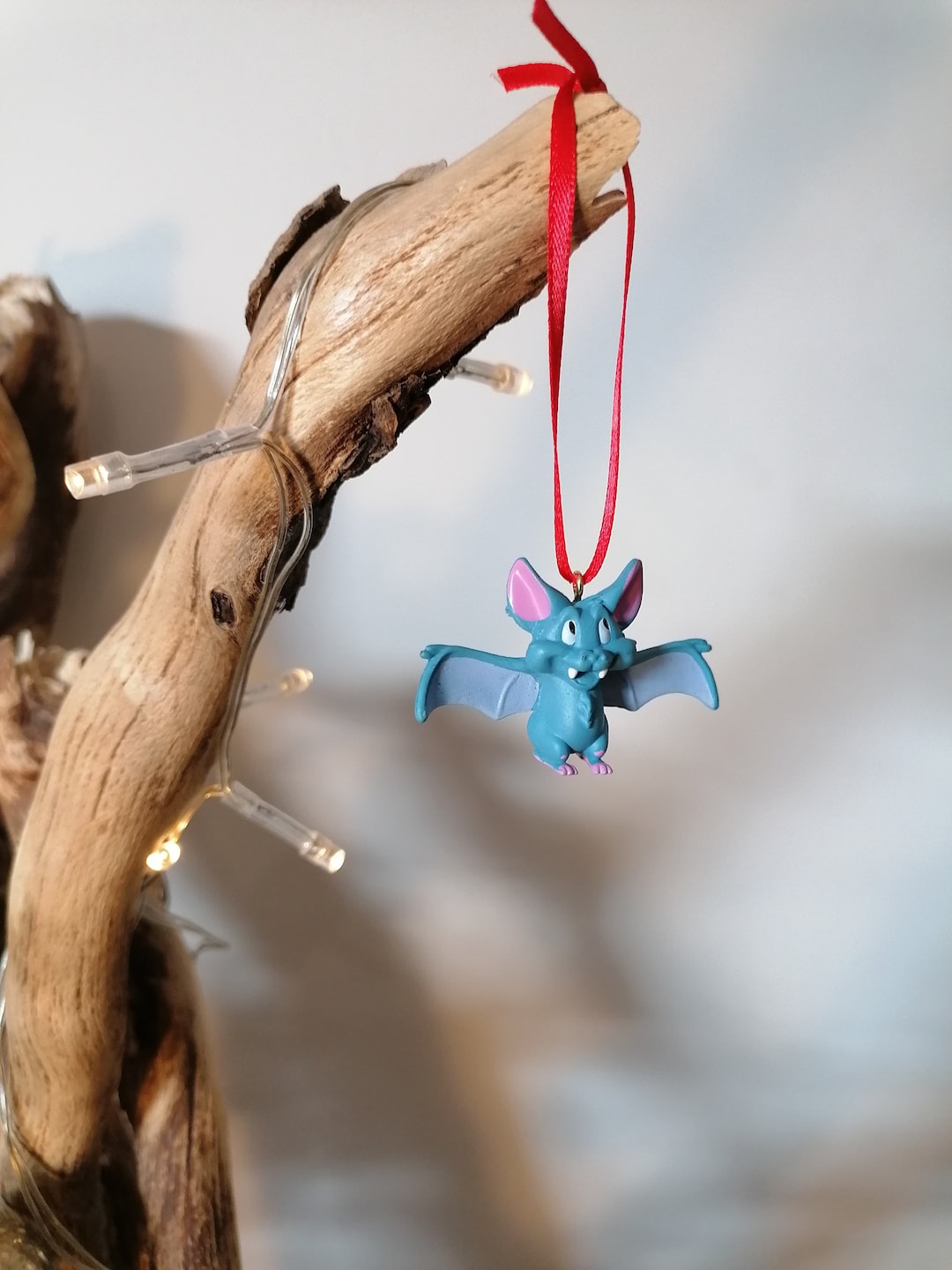 Disney Mickey Mouse Vampire Bat Halloween Decoration Figure Christmas ...