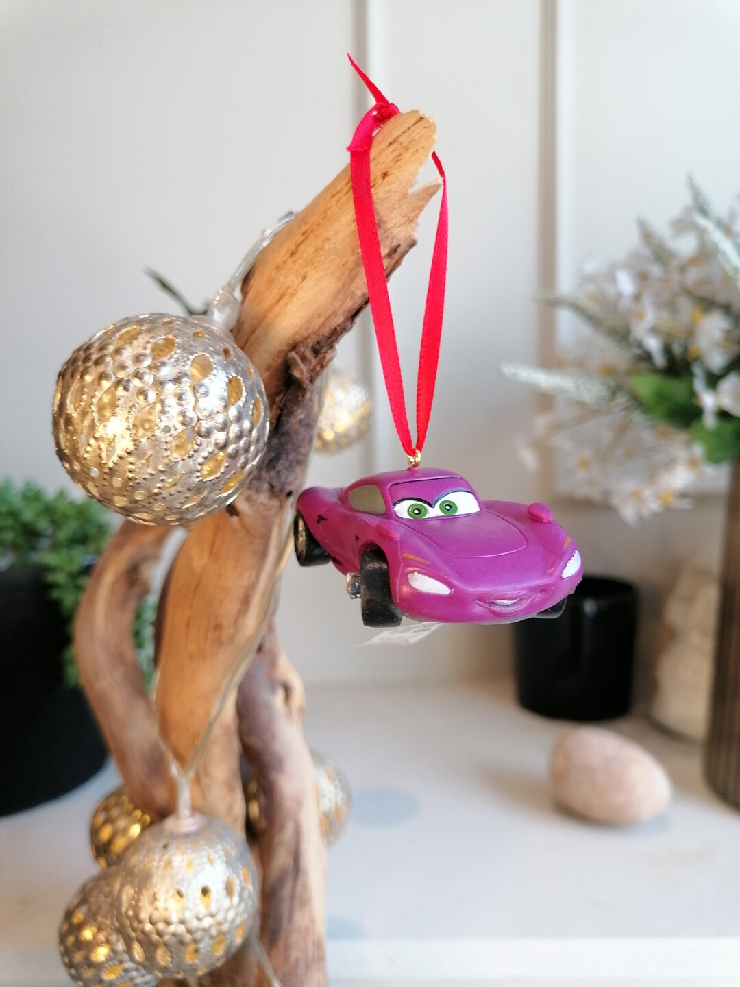 Disney Cars Lightning Mcqueen Christmas Decoration Figure, Ornament ...