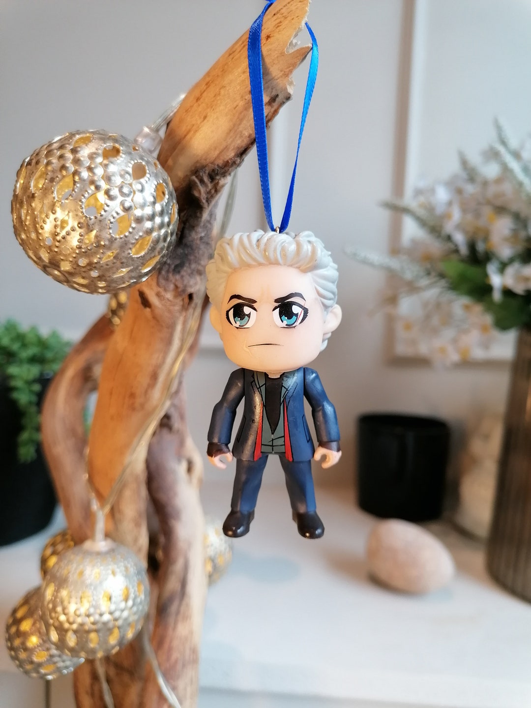 Science Fiction Doctor Christmas Decoration Figure, Ornament Bauble ...