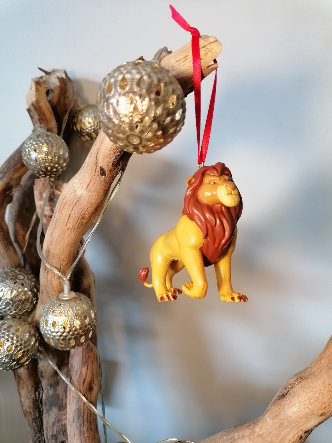 Disney Lion King Simba Christmas Decoration Figure, Hanging Ornament ...