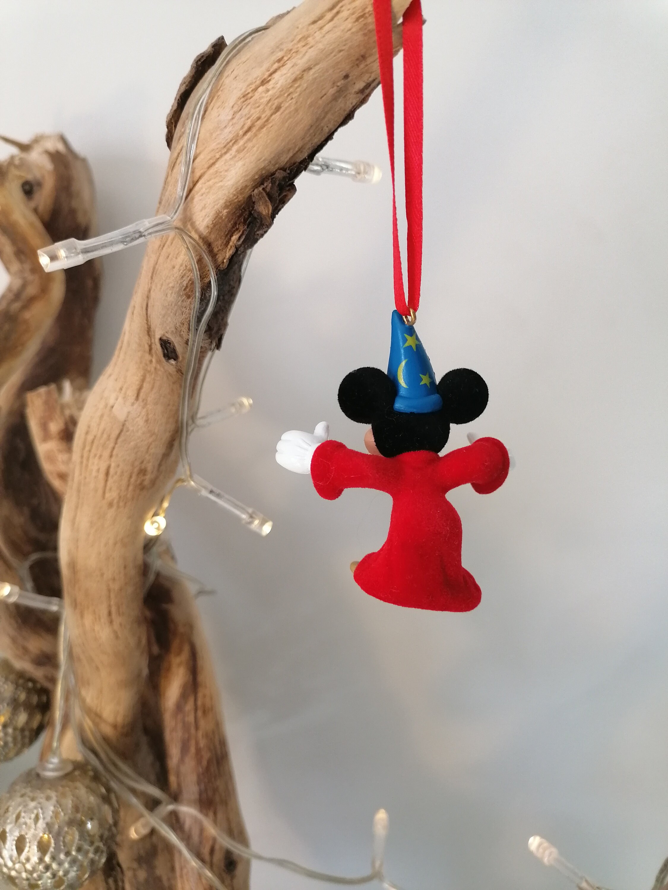 FLOCK Disney Fantasia Mickey Mouse Christmas Decoration Figure, Bauble ...