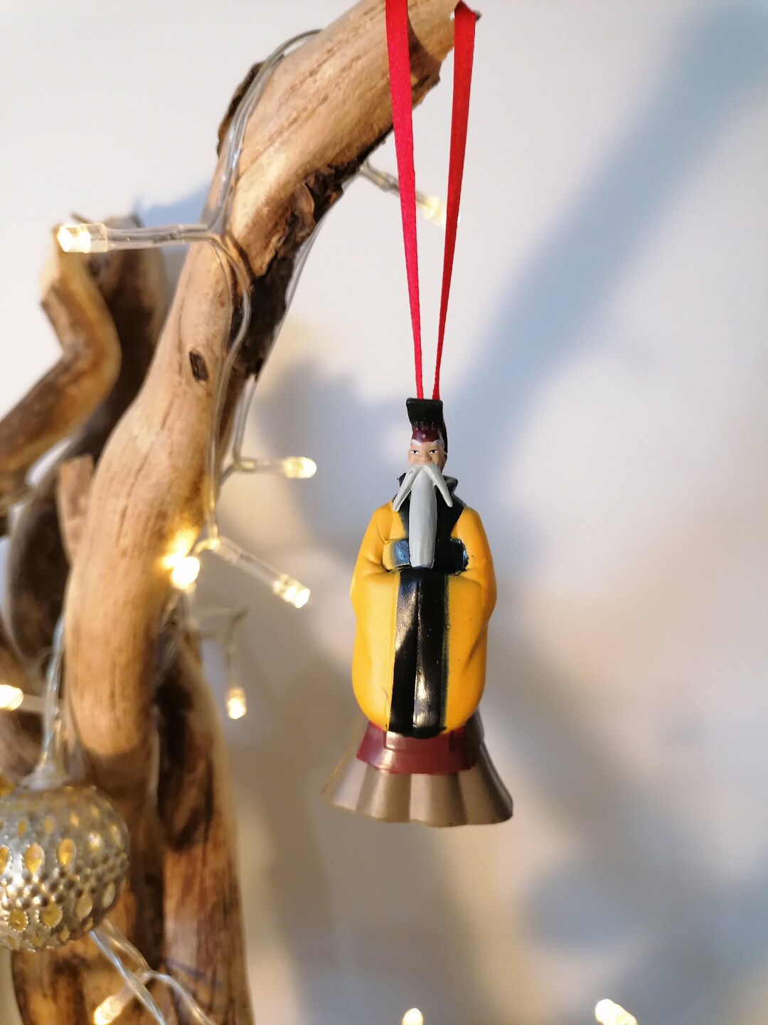 Disney Mulan Emperor Christmas Decoration Figure, Ornament Bauble ...