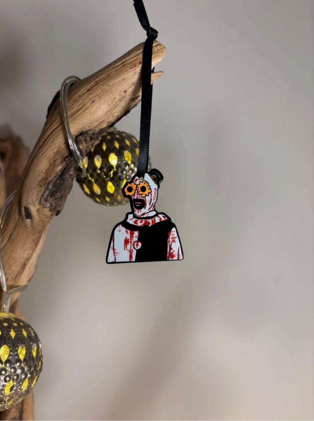 Terrifier Art the Clown Christmas Decoration Figure, Halloween, Horror ...