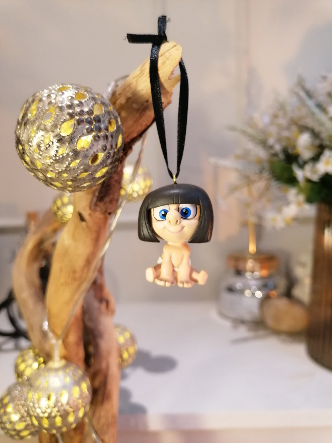 Disney the Incredibles Edna Christmas Decoration Figure, Ornament ...
