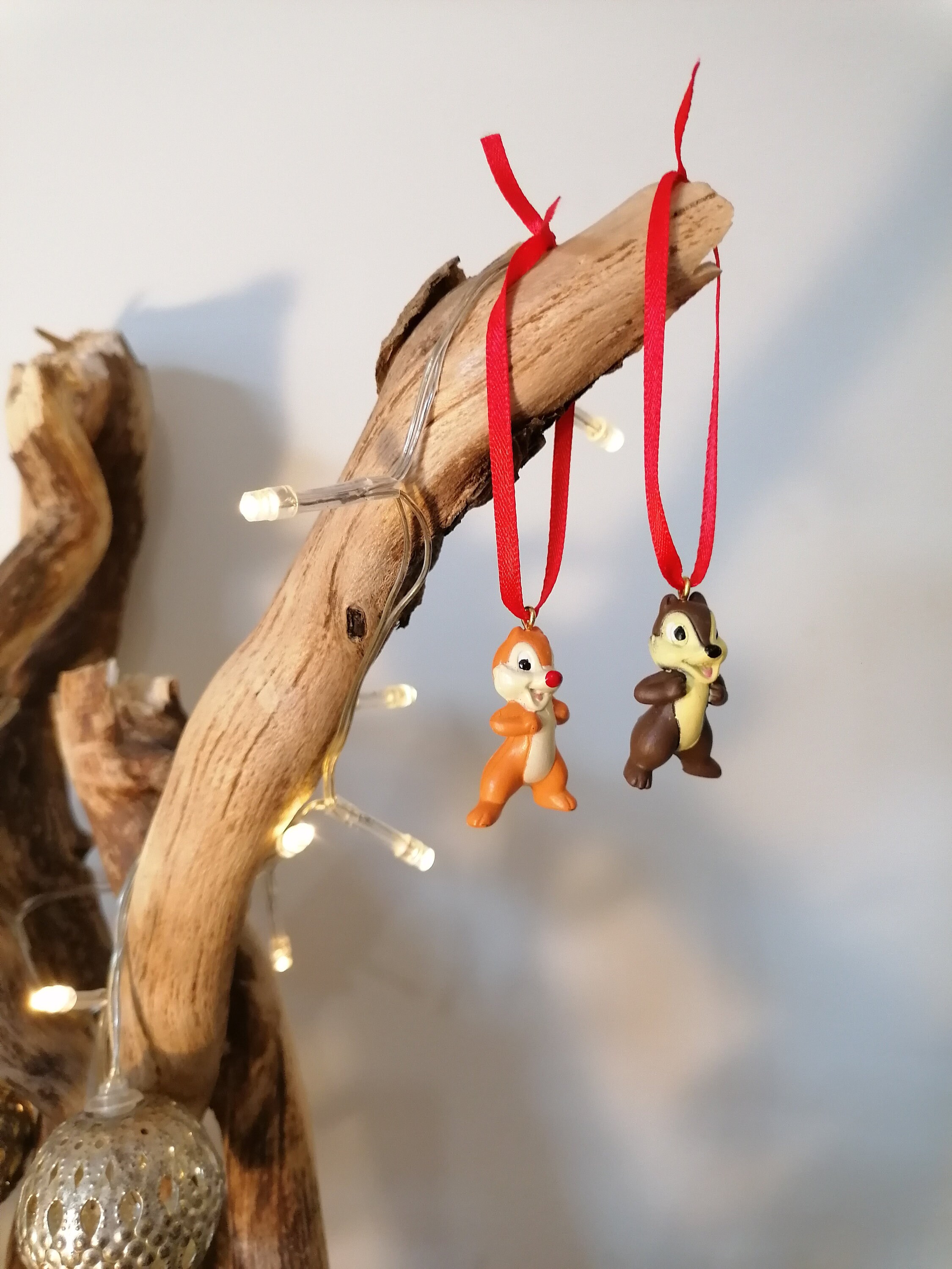 Disney Mickey Mouse, Chipmunks Chip and Dale Christmas Decoration ...