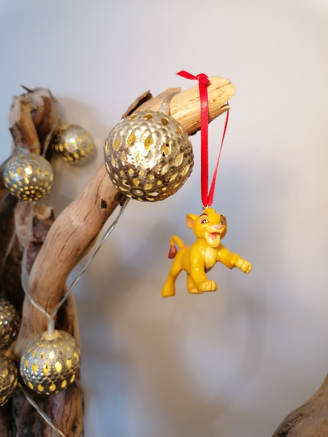 Disney Lion King Simba Christmas Decoration Figure, Hanging Ornament ...