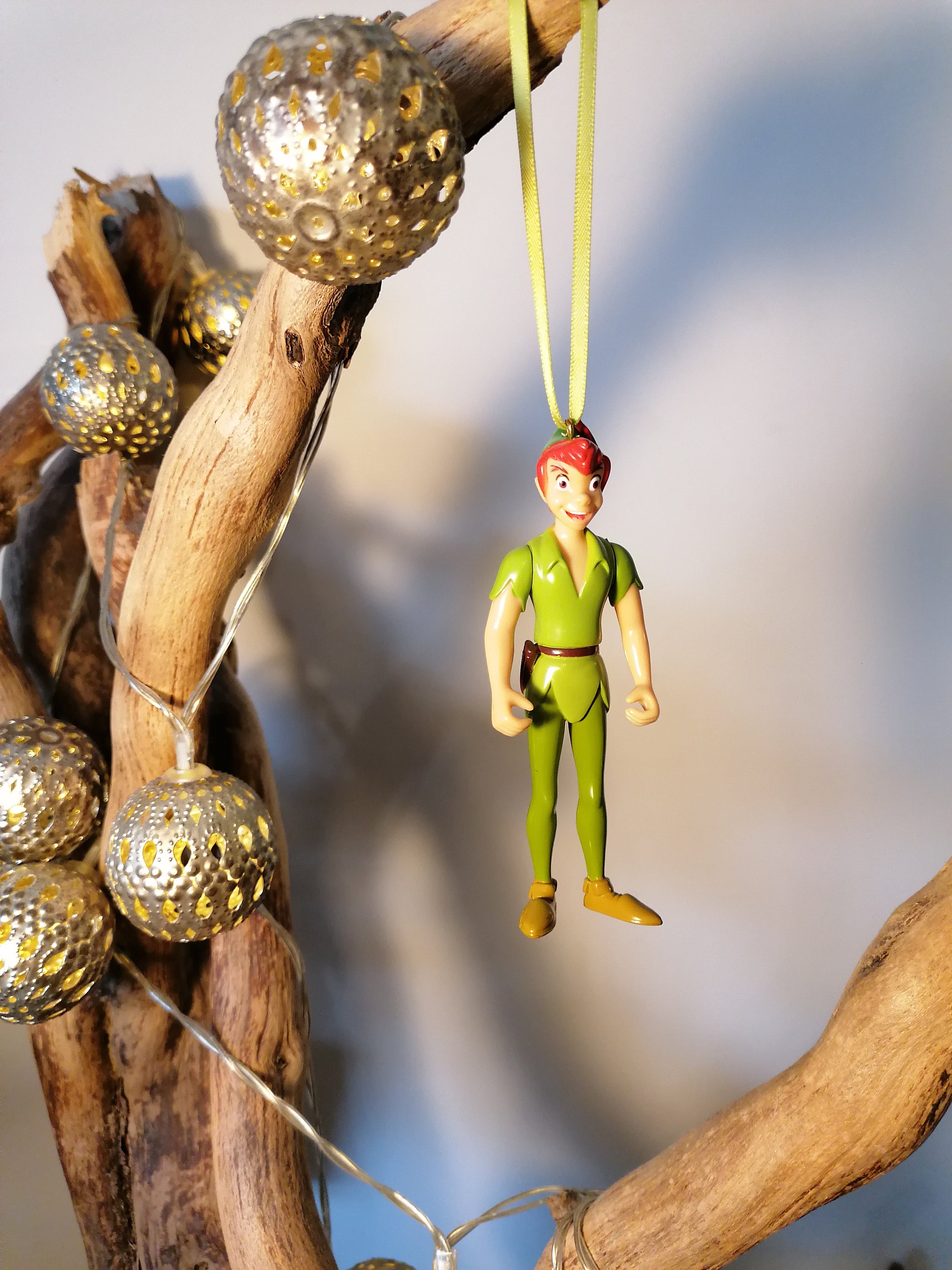Disney Peter Pan Christmas Decoration Figure Hanging Ornament - Etsy