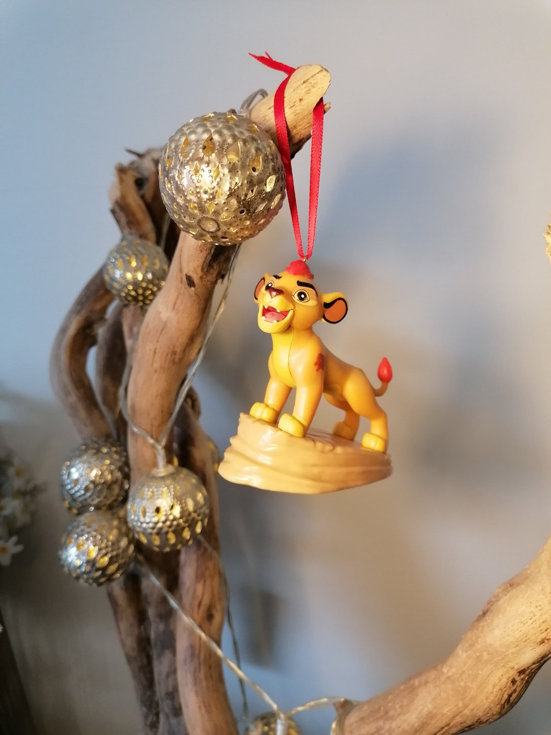 Disney Lion King Simba Christmas Decoration Figure, Ornament Bauble ...