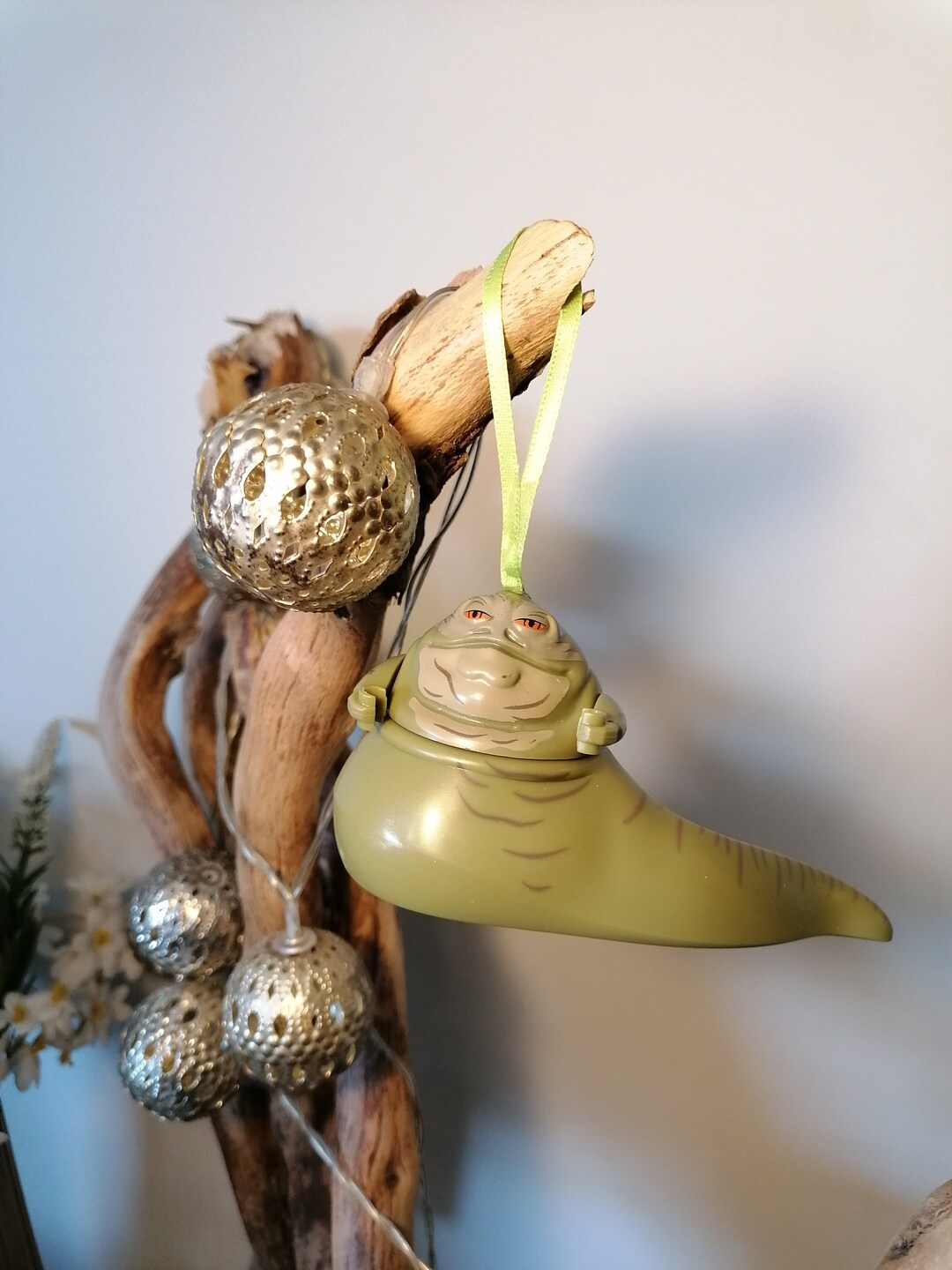 Disney Star Wars Jabba the Hutt Christmas Decoration Figure, Ornament ...