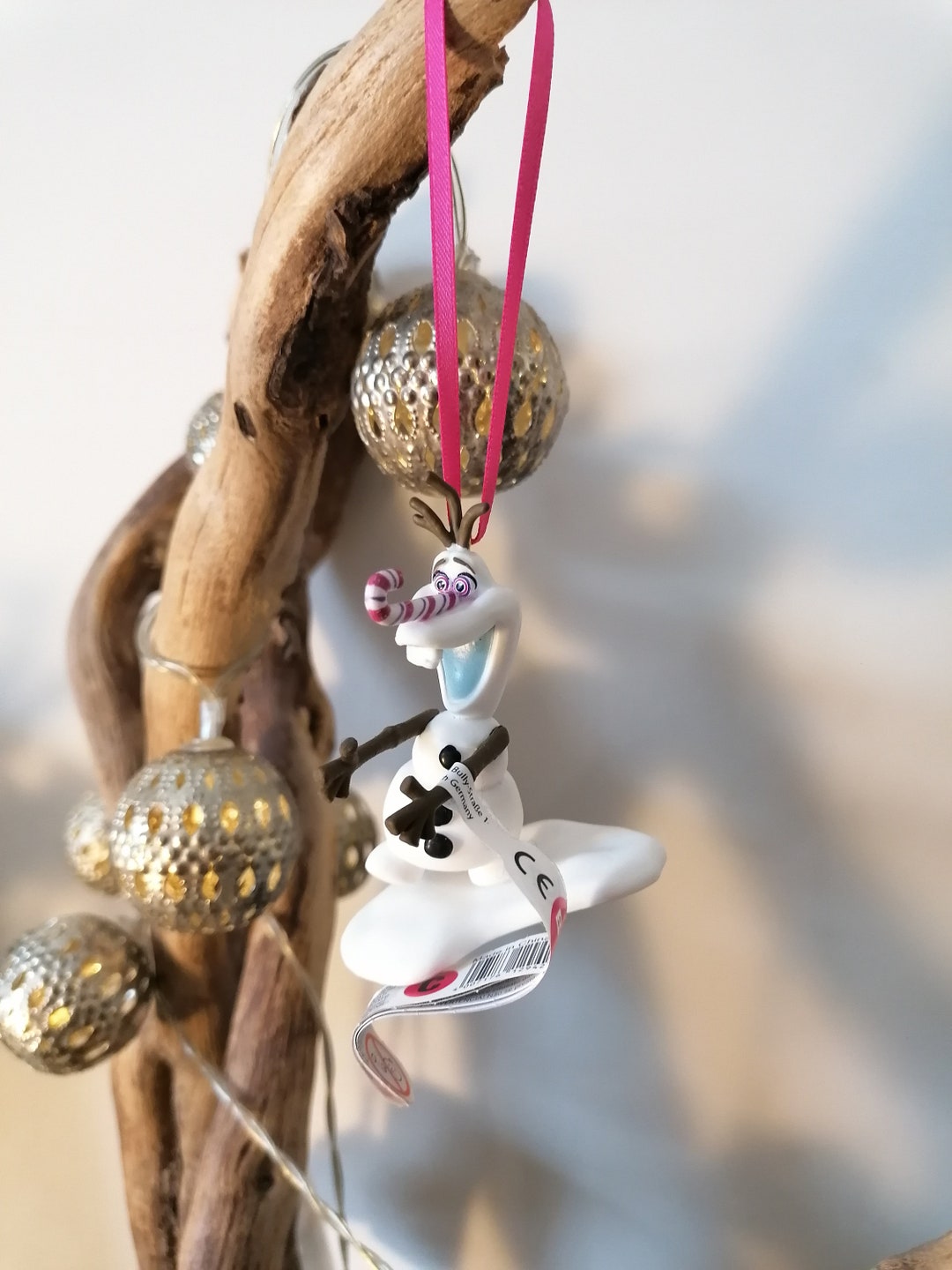 Disney Frozen Olaf Christmas Decoration Figure, Hanging Ornament Bauble ...