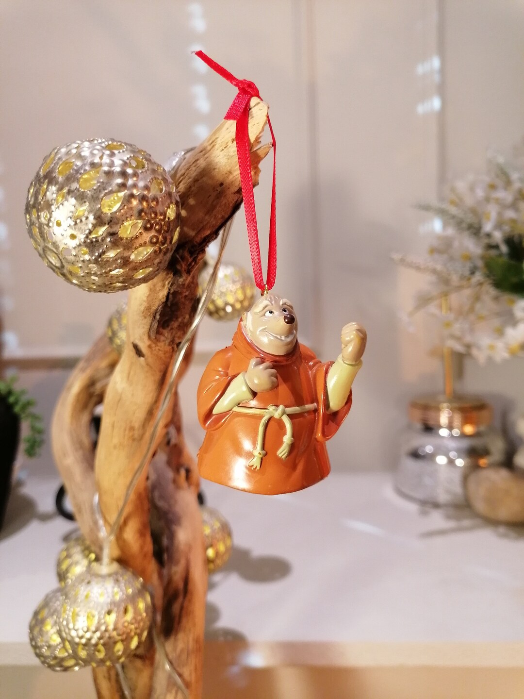 Disney Robin Hood Christmas Decoration Figure, Hanging Ornament Bauble ...
