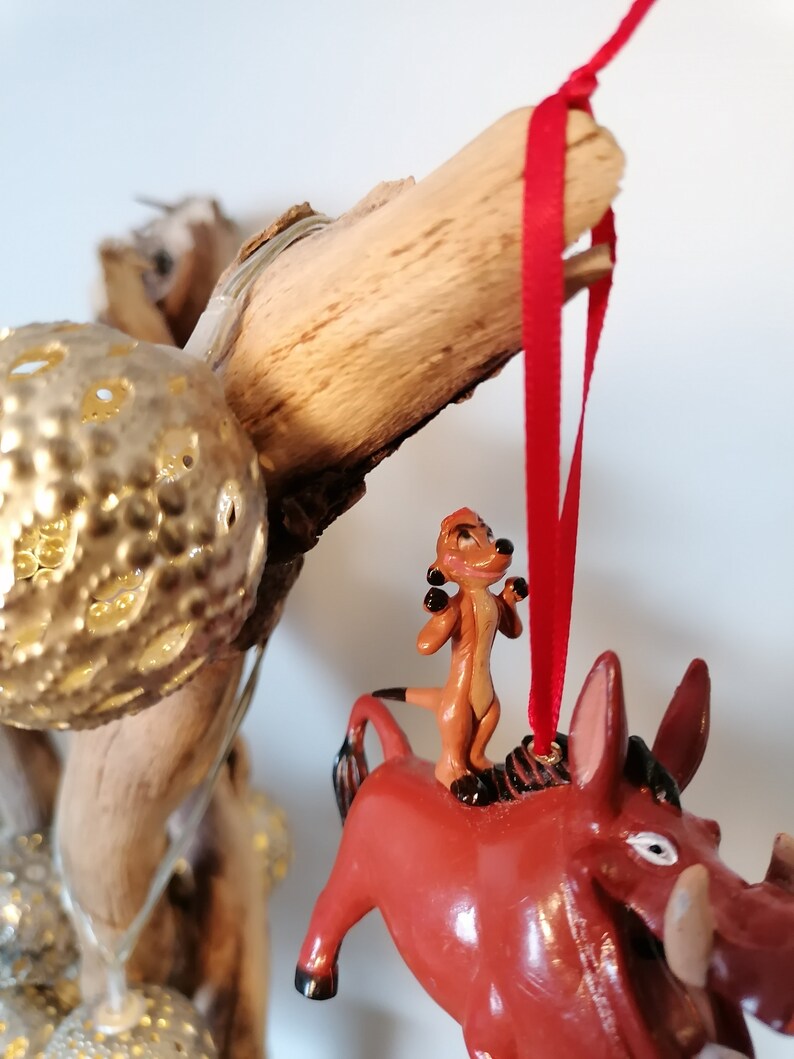 Disney Lion King Timon and Pumbaa Christmas Decoration - Etsy