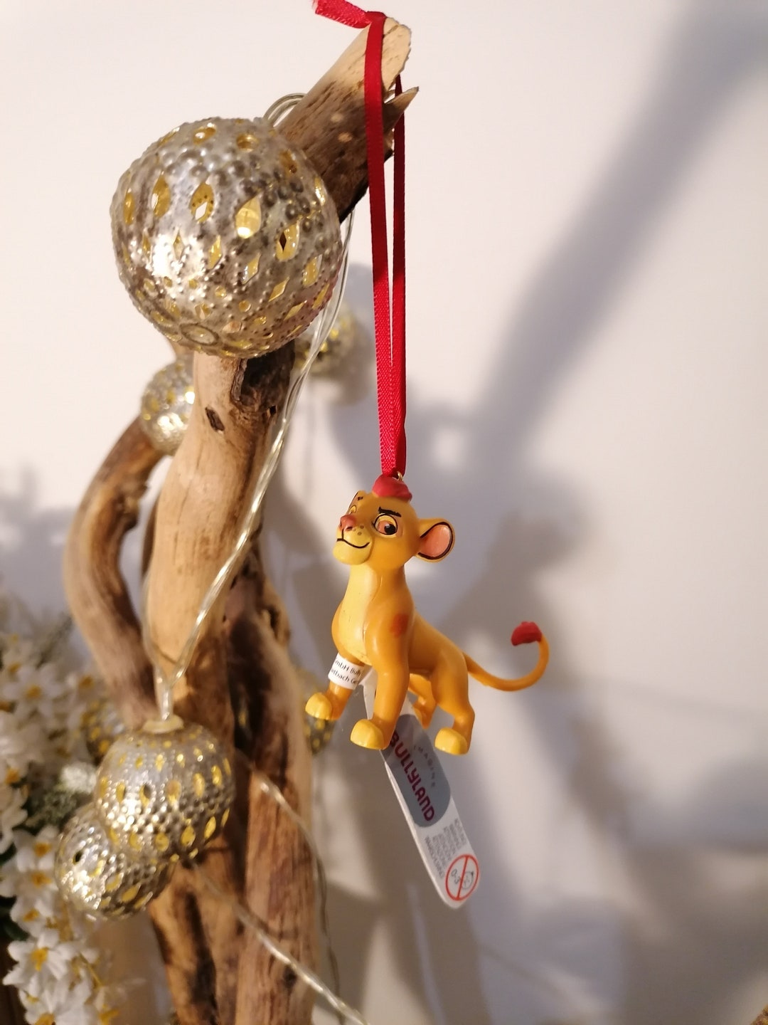Disney Lion King Simba Christmas Decoration Figure, Hanging Ornament ...