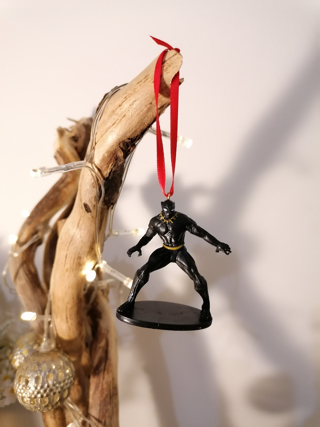 Disney Marvel Black Panther Christmas Decoration Figure, Ornament ...