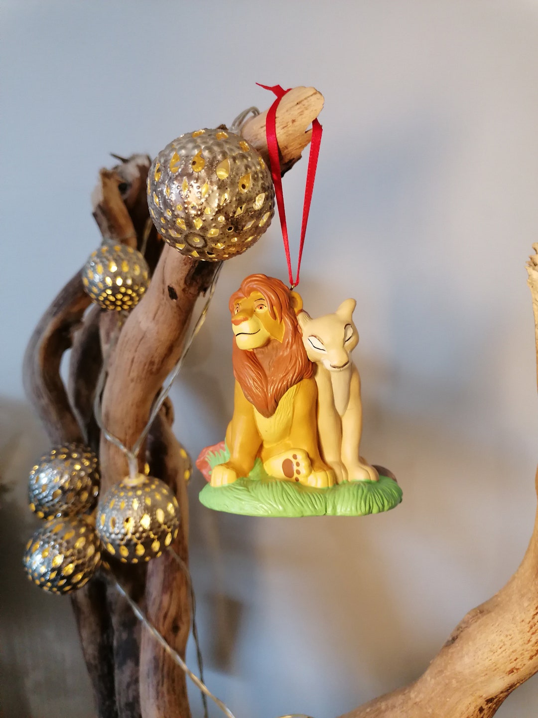 Disney Lion King Simba Christmas Decoration Figure, Hanging Ornament ...