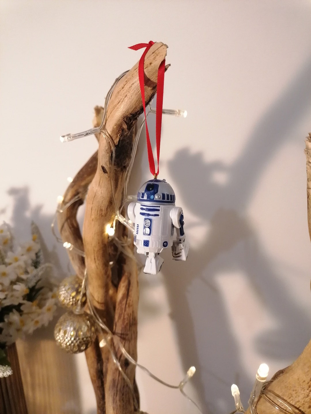 Disney Star Wars R2D2 Droid Christmas Decoration Figure, Ornament ...