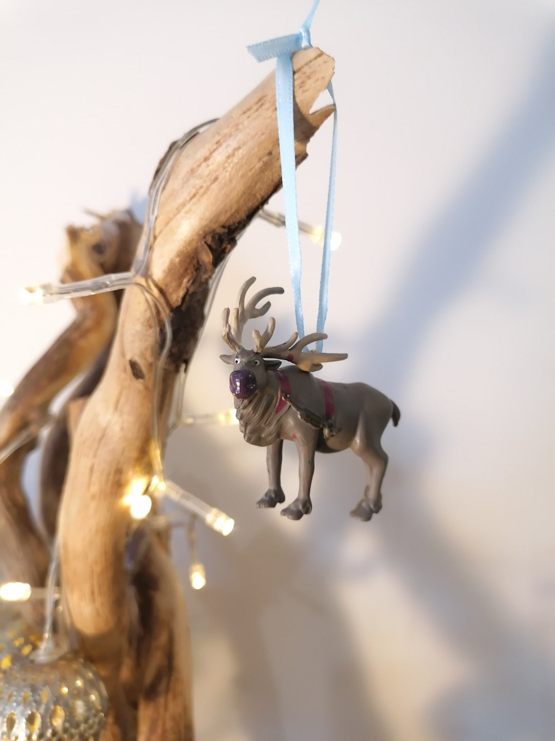Disney Frozen Sven Christmas Decoration Figure, Hanging Ornament Bauble ...