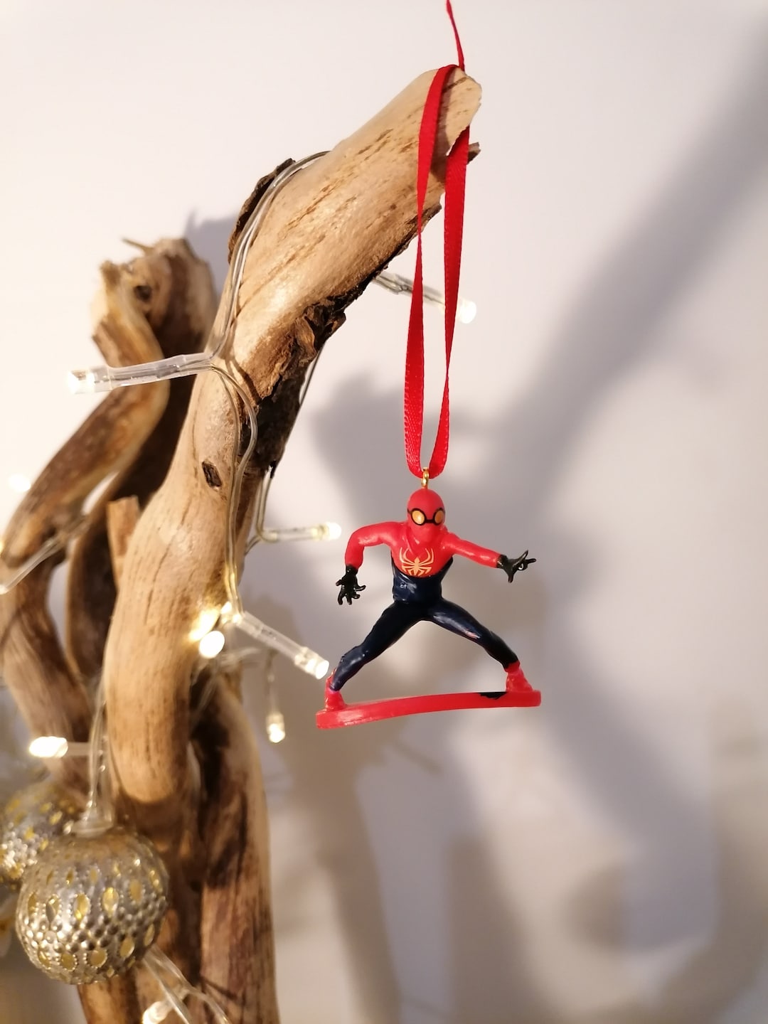 Disney Marvel Spiderman Christmas Decoration Figure, Ornament Bauble ...