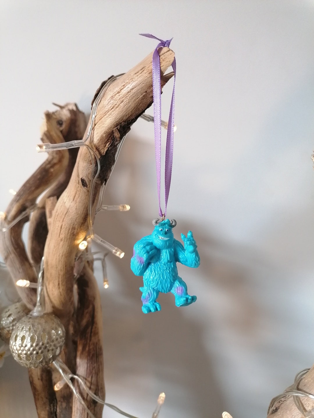 Disney Monsters Inc Sulley Christmas Decoration Figure, Ornament Bauble ...