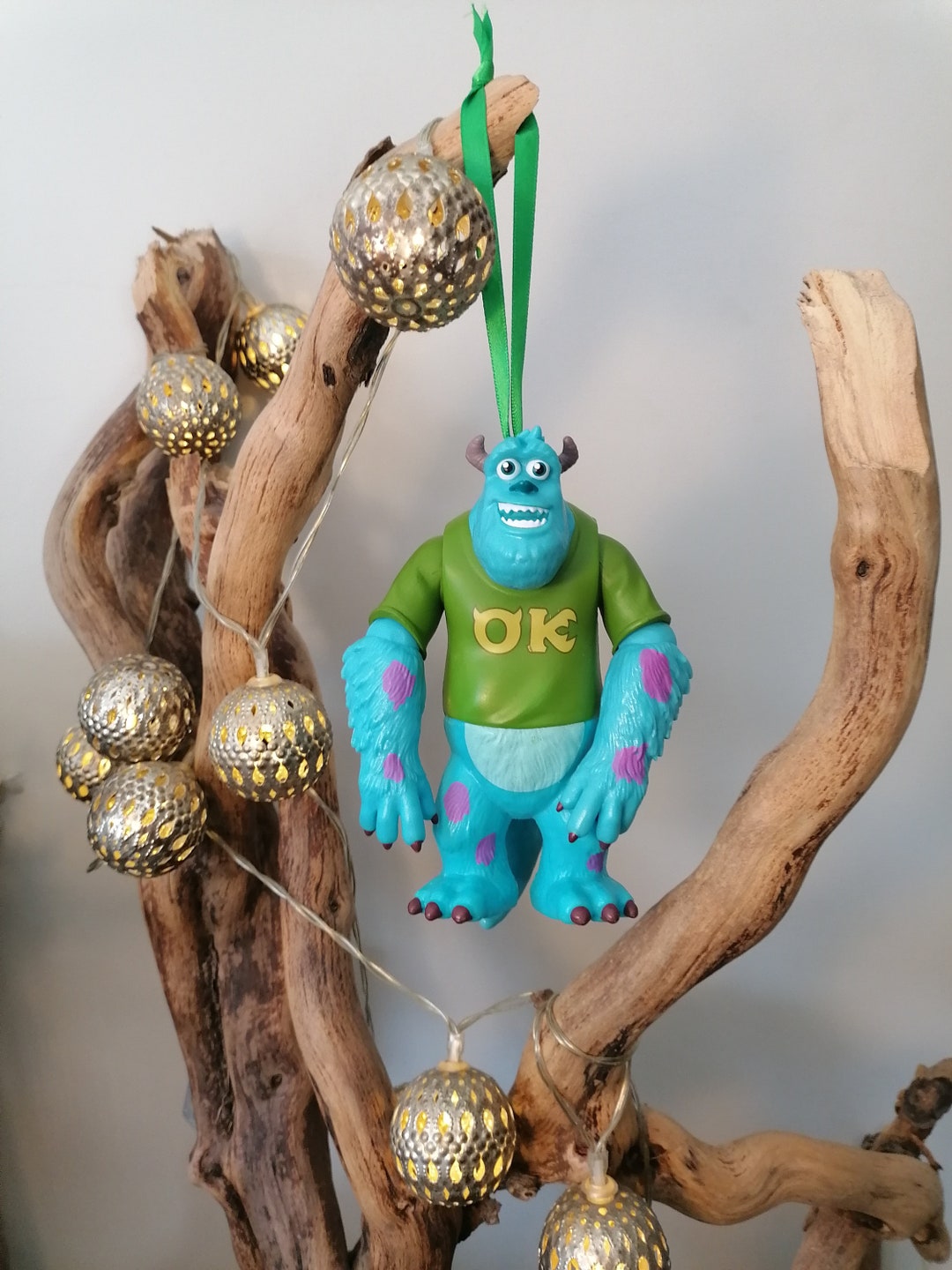 Disney Monsters Inc Sulley Christmas Decoration Figure, Hanging ...