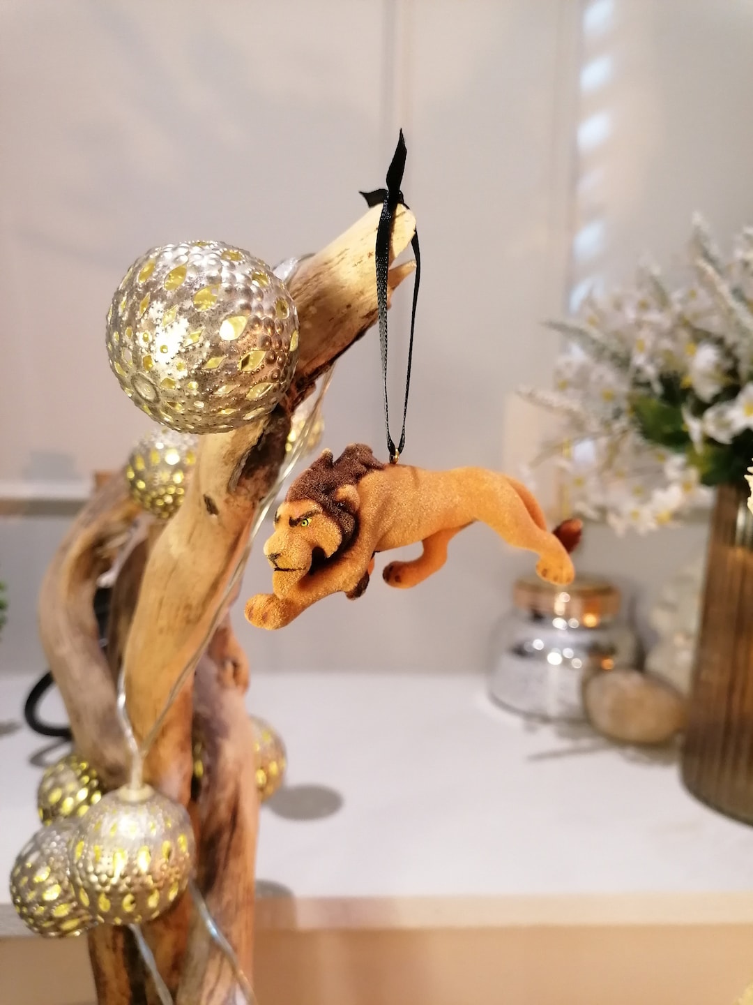 Disney Lion King Scar Christmas Decoration Figure, Ornament Bauble ...