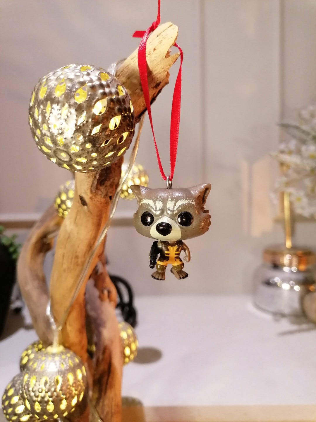 Disney Marvel Guardians of the Galaxy Rocket Raccoon Christmas ...