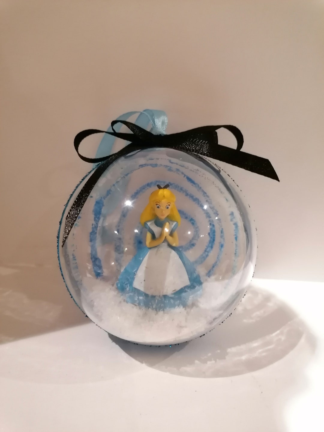 Disney Alice in Wonderland Christmas Decoration Figure, Ornament Bauble ...