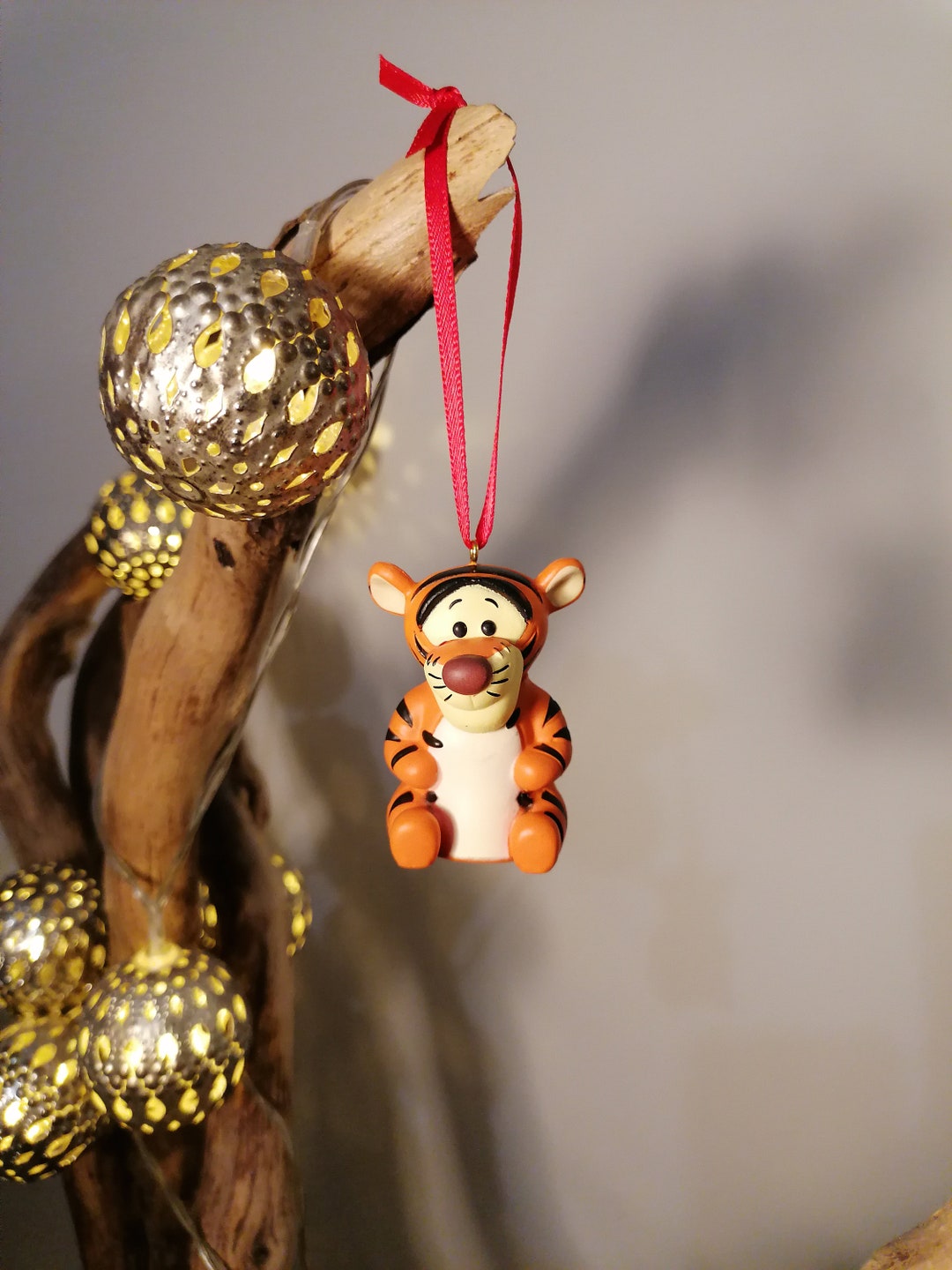Disney Winnie the Pooh Tigger Christmas Decoration Figure, Hanging ...
