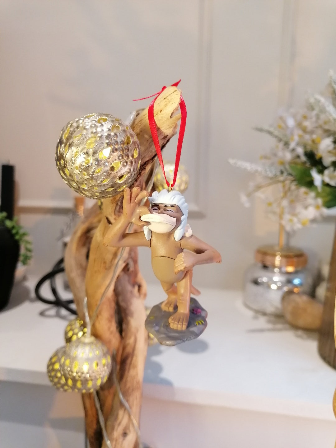 Disney Jungle Book Flunkey Christmas Decoration Figure, Ornament Bauble ...