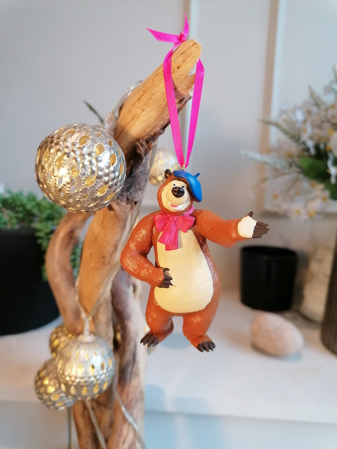 Disney Goldilocks and the Bear Christmas Decoration Figure, Ornament ...