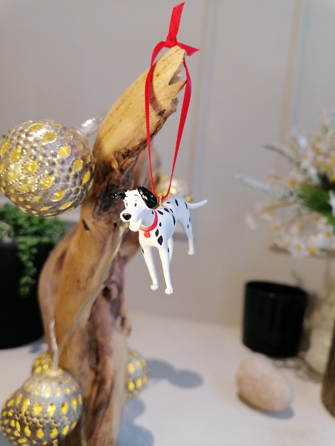 Disney 101 Dalmatians Christmas Decoration Figure, Ornament Bauble ...