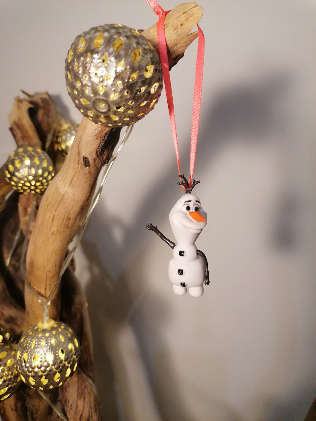 Disney Frozen Olaf Christmas Decoration Figure, Ornament Bauble, Disney ...