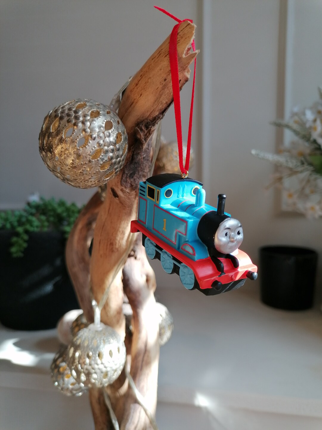 Disney Train Christmas Decoration Figure, Ornament Bauble, Disney ...