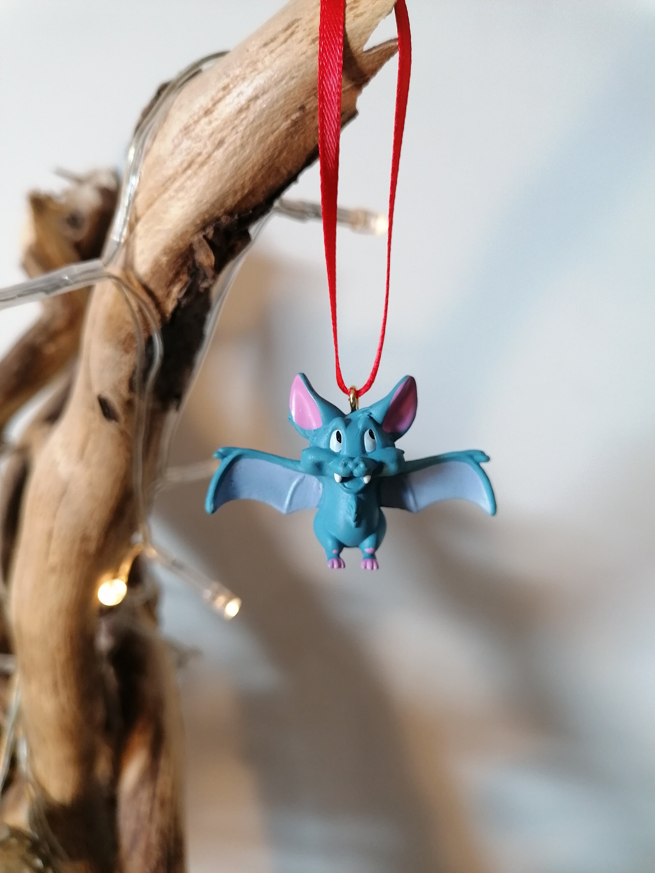 Disney Mickey Mouse Vampire Bat Halloween Decoration Figure | Etsy