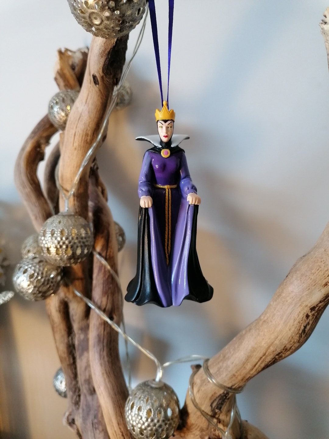 Disney Snow White Evil Queen Christmas Decoration Figure, Hanging ...