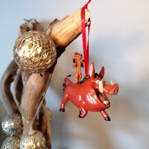 Disney Lion King Timon and Pumbaa Christmas Decoration - Etsy