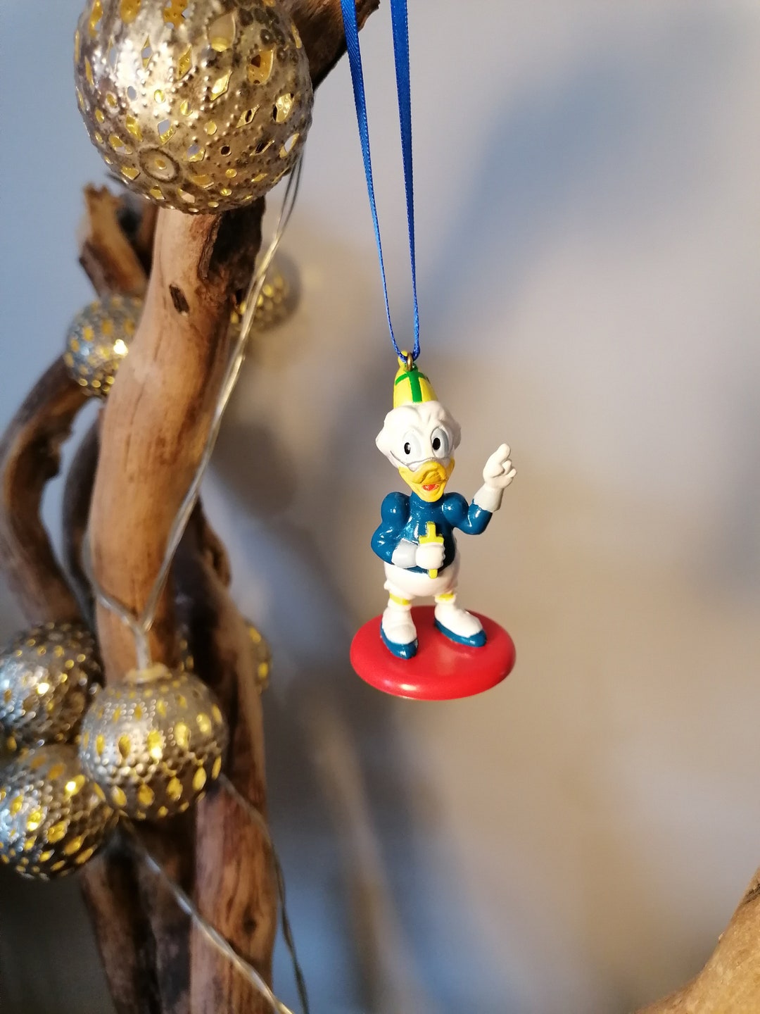 Disney Donald Duck Christmas Decoration Figure, Hanging Ornament Bauble ...